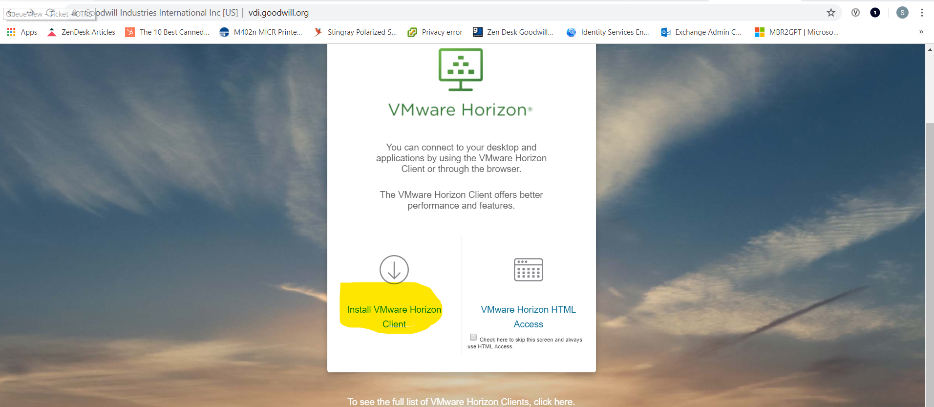 How do I Install VDI Personal Machine? – Goodwill International IT ...
