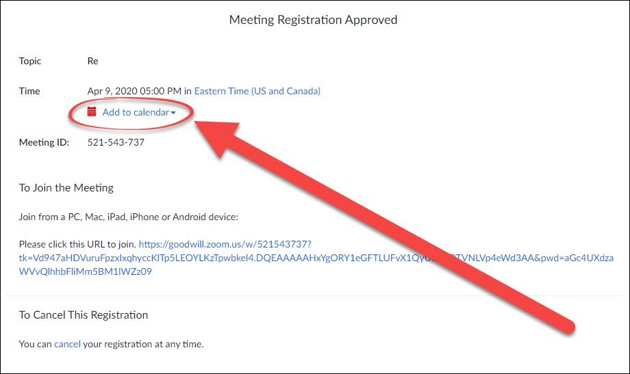 Zoom Best Practices – Goodwill International IT Support Portal